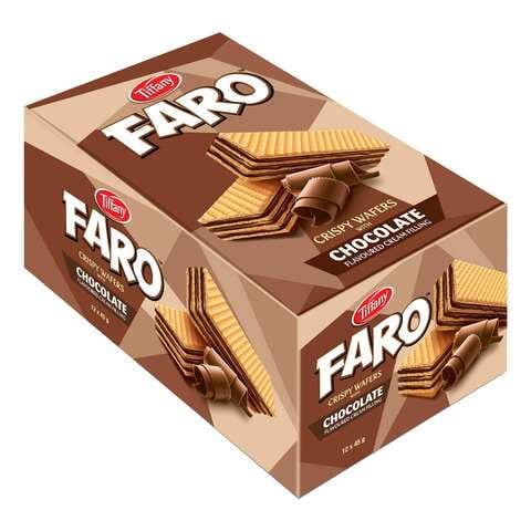 Tiffany Faro Chocolate Crispy Wafer 45g Pack of 12 price in UAE ...