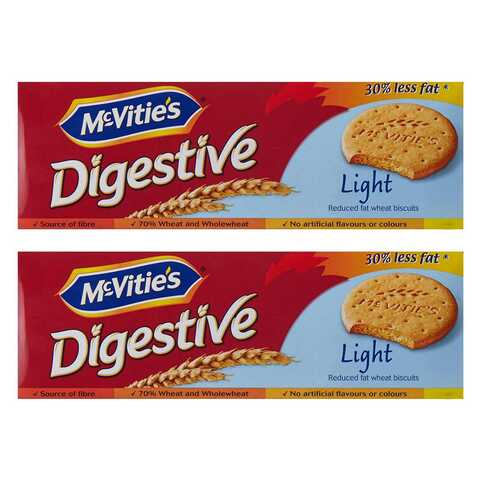 McVities Digestive Light Biscuits 500g Pack of 2 price in UAE ...
