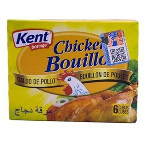 Buy Kent Boringer Chicken Bouillon Cubes 60g x 6 Pieces Online ...