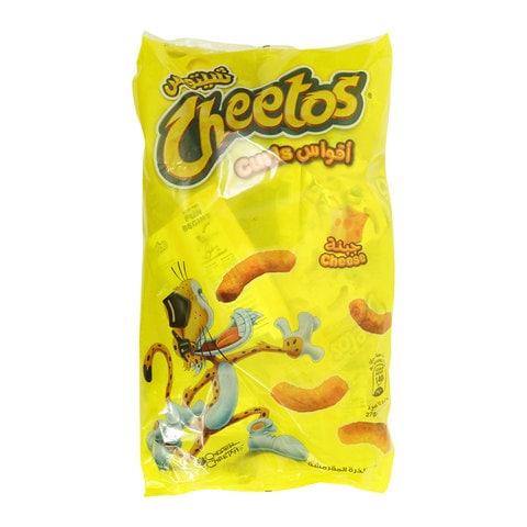 Cheetos Curls Crunchy Cheese 27g 14 price in Saudi Arabia | Carrefour ...