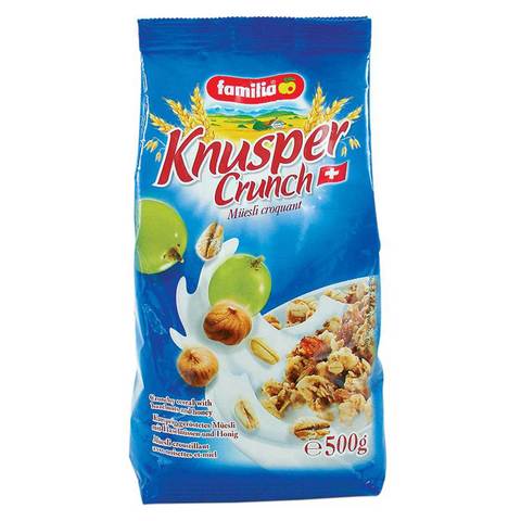 Familia Knusper Crunch Cereal 500g price in UAE | Carrefour UAE ...