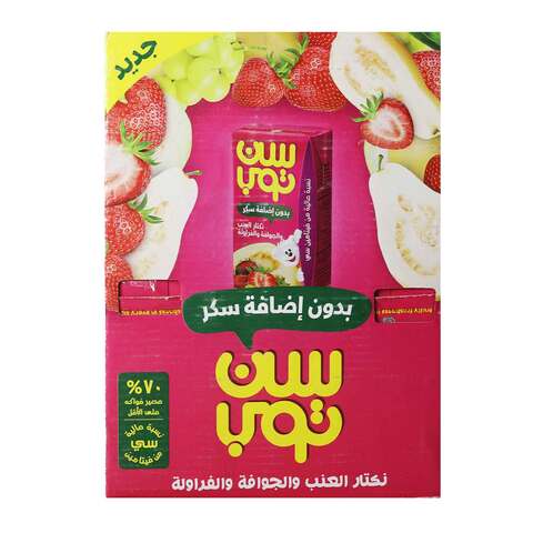 Suntop Grape Guava Strawberry No Added Sugar 125ml 18 price in Saudi ...