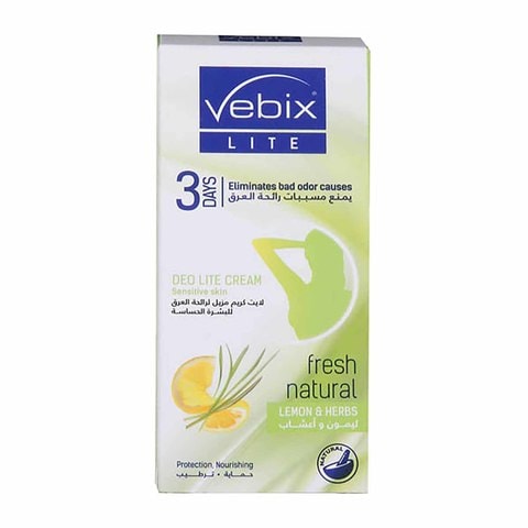 Vebix Cream Deodorant, Lemon - 30 ml price in Egypt | Carrefour Egypt ...