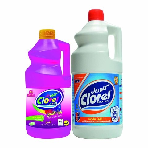 Clorel Original Bleach - 4 Kg + Clorel Colors - 2 Kg price in Egypt ...