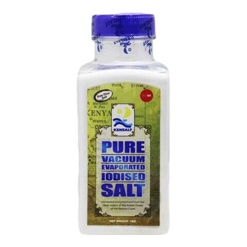 Buy Kensalt Free Flow Iodized Table Salt 1kg Online - Carrefour Kenya