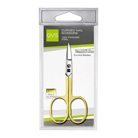 QVS Nail Scissor Gold price in UAE | Carrefour UAE | supermarket kanbkam