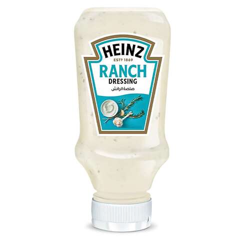 Heinz Ranch Dressing Top Down Squeezy Bottle 400ml price in UAE ...