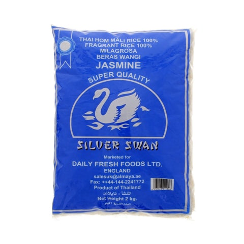 Silver Swan Jasmine Rice 2kg price in UAE | Carrefour UAE | supermarket ...