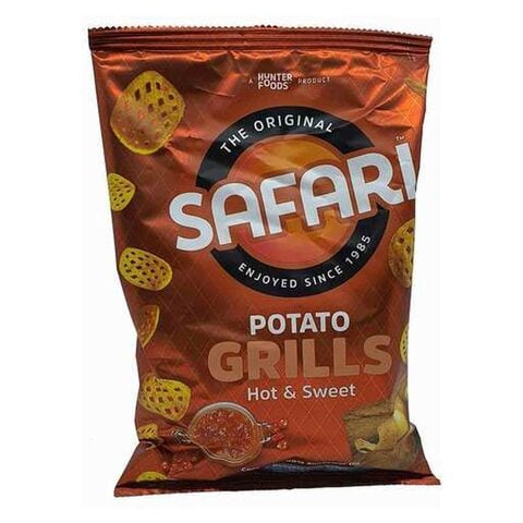 Safari Hot And Sweet Potato Grills Chips 60g price in UAE | Carrefour ...