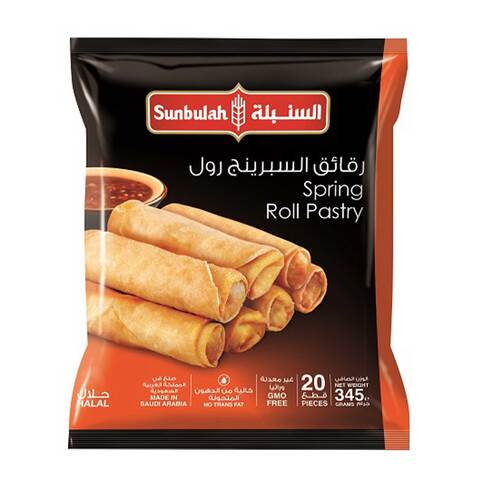 Sunbulah Spring Roll Sheets 345g price in Saudi Arabia | Carrefour ...