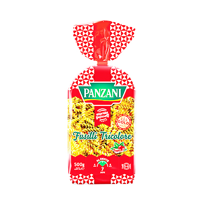 Buy Panzani Pasta Fusilli Ticolor 500GR Online - Shop Food Cupboard on ...