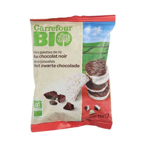 Carrefour Bio Dark Chocolate Rice Cracker 60g price in Saudi Arabia ...