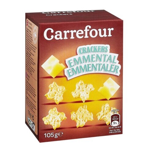 CRF SWISS CHEESE CRACKERS 105G price in Kuwait | Carrefour Kuwait ...