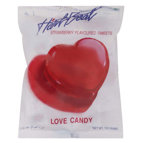 Hart Beat Love Strawberry Candy 150g price in Kuwait | Carrefour Kuwait ...