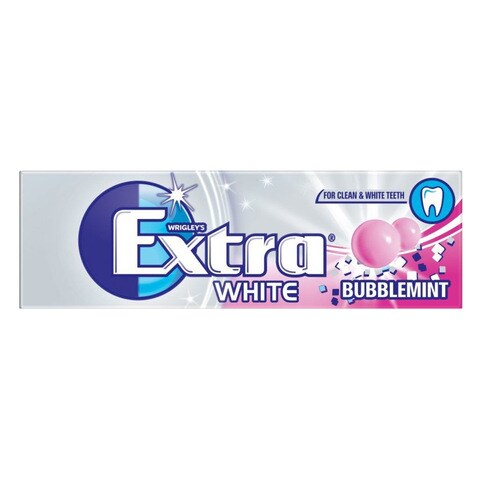 Wrigley's Sugar Free Extra Bubblemint Chewing Gum 10 Pieces