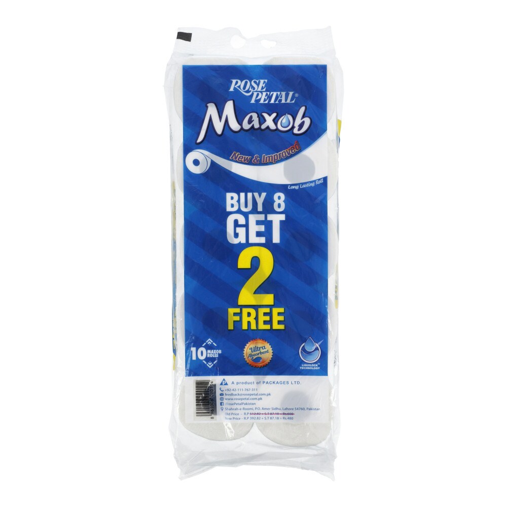 Buy Rose Petal Maxob Tissue Roll Buy 8 Get 2 Free