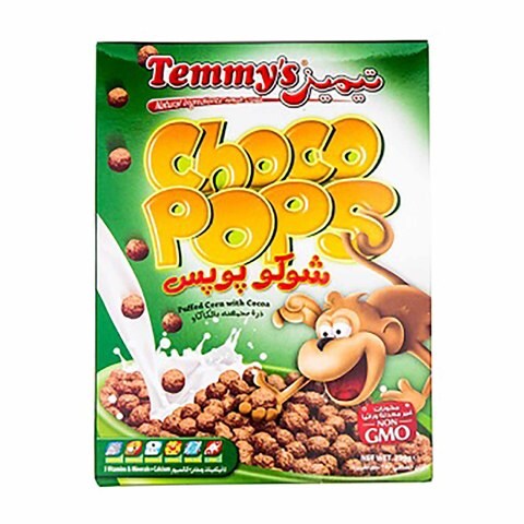Temmys Choco Pops - 375gm price in Egypt | Carrefour Egypt ...