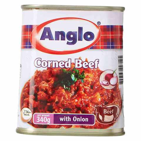 Anglo Corned Beef Meat With Onion 340g price in UAE | Carrefour UAE ...