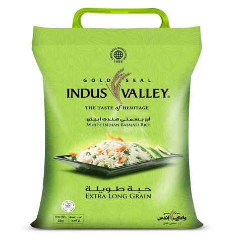 INDUS VALLEY BASMATI RICE 5KG Online | Carrefour Kuwait