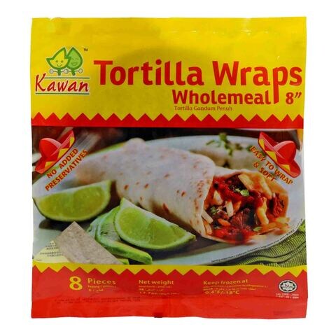 Buy Kawan Wholemeal Tortilla Wraps 360g Online - Carrefour Kenya