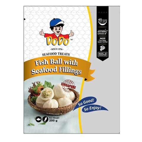 Dodo Seafood Fillings Fish Ball 200g price in UAE | Carrefour UAE ...