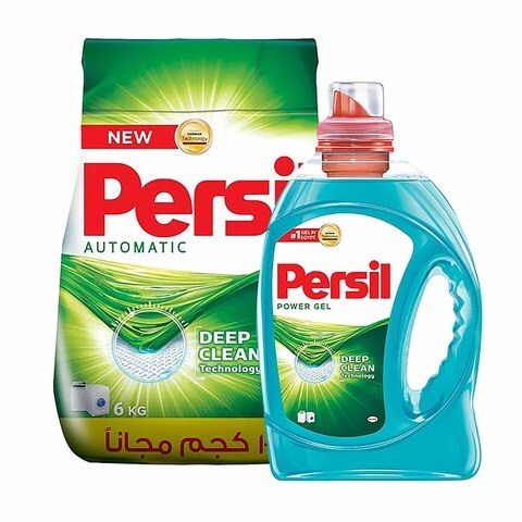 Persil Automatic Powder Detergent - 6 kg + Power Gel - 990 gm price in ...