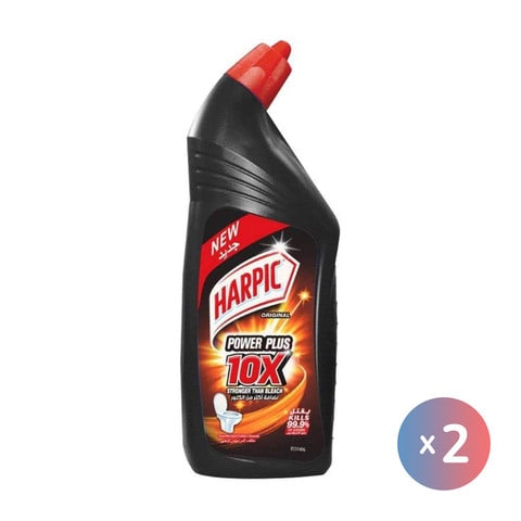 Harpic Power Plus Original, Toilet Cleaner - 450ml - 2 Pieces price in Egypt | Carrefour Egypt ...