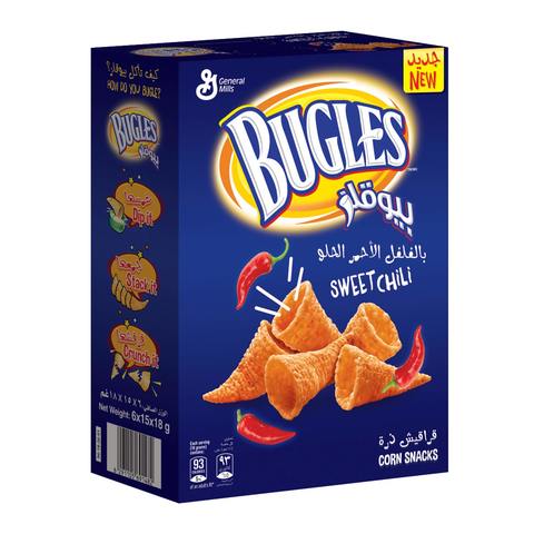 Bugles Corn Snack Bugles Sweet Chili 15g x12 price in Saudi Arabia ...
