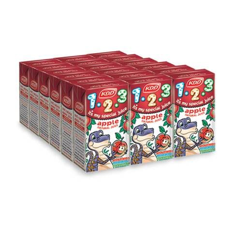 Kdd Mini Apple Juice 125ml x 18 Pieces price in Saudi Arabia ...