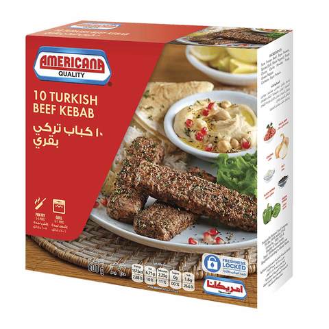Americana Beef Turkish Kebab 600g price in Saudi Arabia | Carrefour ...