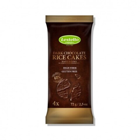 LESTELLO BIO ORGANIC RICE CAKES WITH DARK CHOCOLATE 72G price in Kuwait ...