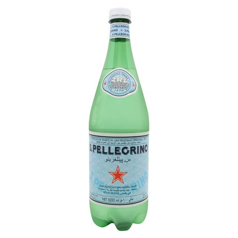 San Pellegrino Carbonated Natural Mineral Water 1L price in UAE | Carrefour UAE | supermarket ...