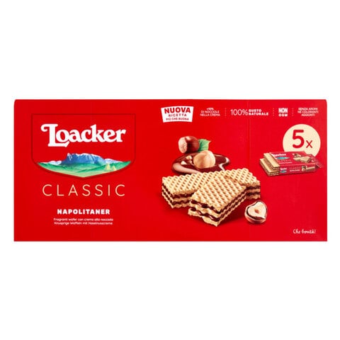 Loacker Classic Napolitaner Wafer 45g x Pack of 5 price in Kuwait ...