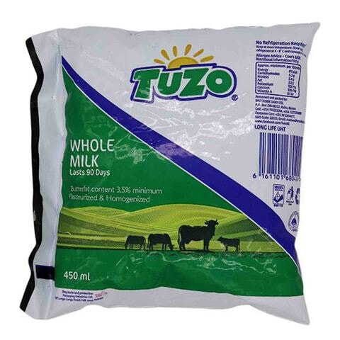 Tuzo Esl Milk 450Ml - Long Life