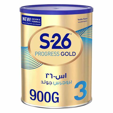 Wyeth S-26 Progress Gold Premium Milk Powder Stage 3 1-3 Years 900g ...
