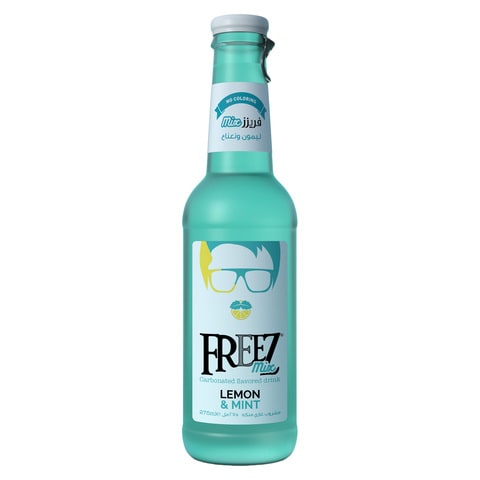 Buy Freez Mix Carbonated Flavored Drink Lemon And Mint 275ml Online ...