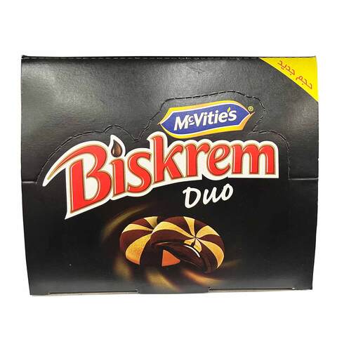 Ulker Biskrem Duo Biscuit Stuffed With Cocoa Cream - 38 gram x12 price ...
