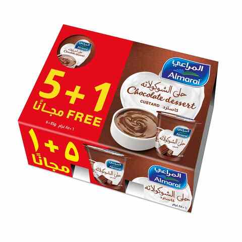 Almarai Custard Chocolate Dessert 85g Pack of 6 price in UAE ...