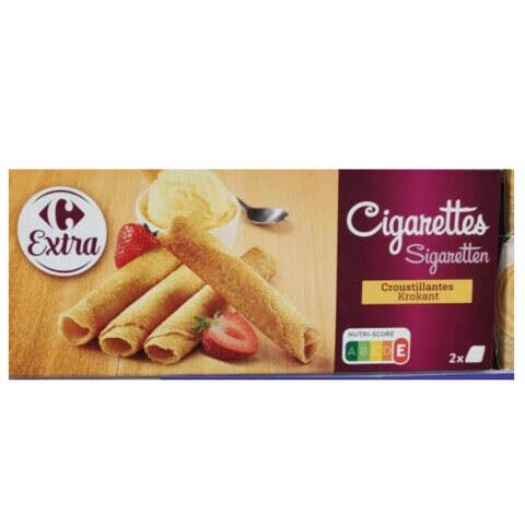 Carrefour Extra Crispy Cigarette Cookies 200g price in UAE | Carrefour ...