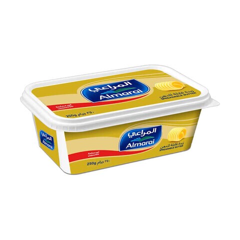 Almarai Unsalted Spreadable Butter 250g price in UAE | Carrefour UAE | supermarket kanbkam