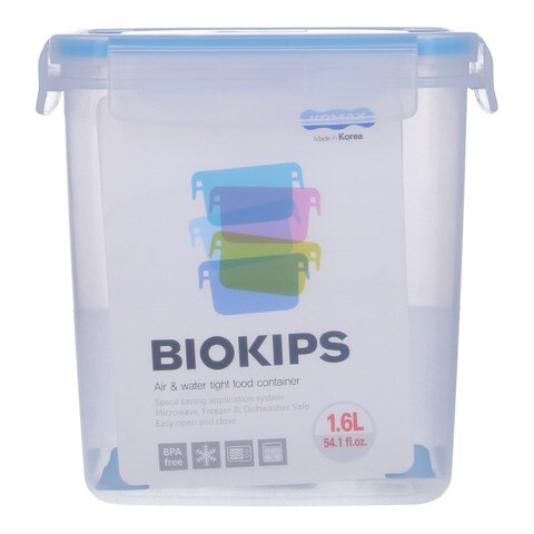 Komax Biokips Air & Water Tight Food Container 1.6 Litre