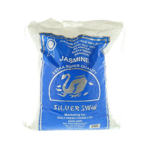 Silver Swan Jasmine Fragrant Rice 10kg price in UAE | Carrefour UAE ...