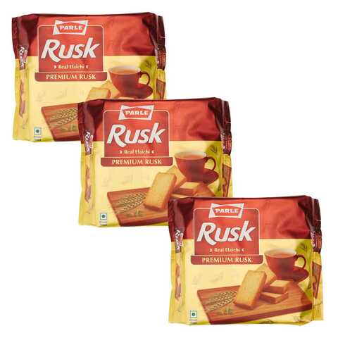 Parle Elaichi Rusk 200g Pack of 3 price in UAE | Carrefour UAE ...