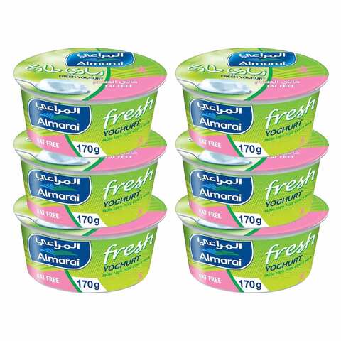Almarai Fat Free Fresh Skimmed Yoghurt 170g x Pack of 6 price in Kuwait ...