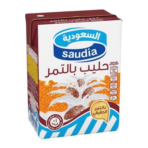 Saudia long life milk with date 200 ml price in Saudi Arabia ...