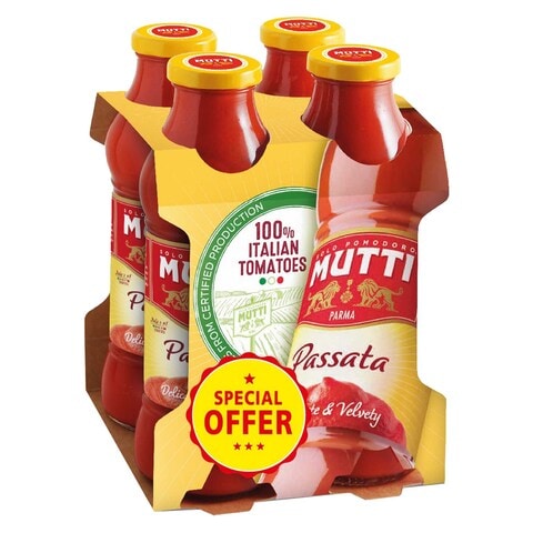 Mutti Tomato Puree Passata 400g Pack of 4 price in UAE | Carrefour UAE ...
