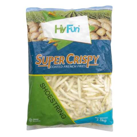 Hyfun Super Crispy French Fries 1kg price in Kuwait | Carrefour Kuwait ...