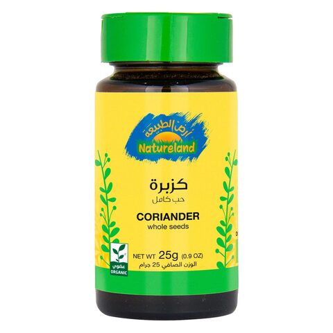 Natureland Organic Whole Seeds Coriander 25g price in Kuwait ...
