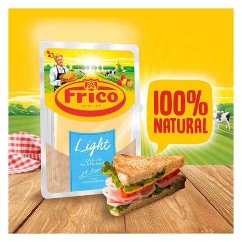 Frico Light Natural Cheese Slice 150g Online | Carrefour Kuwait