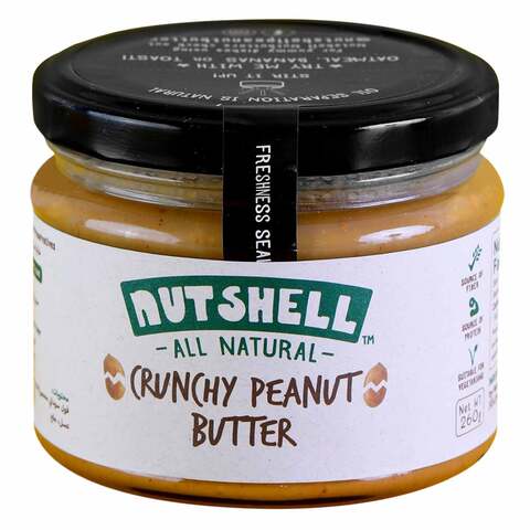 Buy Nutshell Awesome Crunchy Peanut Butter 260g Online - Shop Bio ...